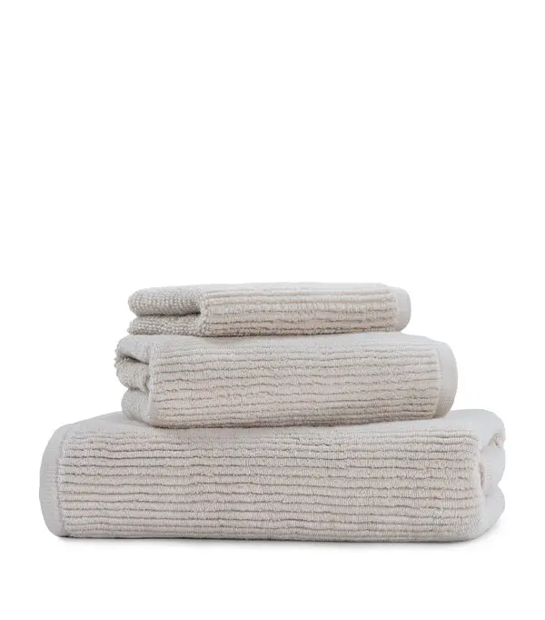 HAMAM Organic Cotton Raya Hand Towel - Neutral