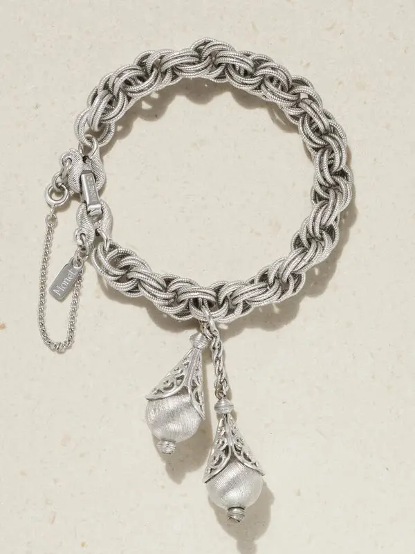 SUSAN CAPLAN Bolero -plated Bracelet - Silver