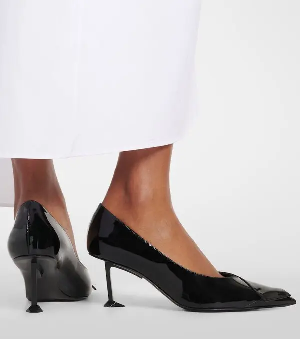 Givenchy Patent Leather Pointed Toe Pumps
