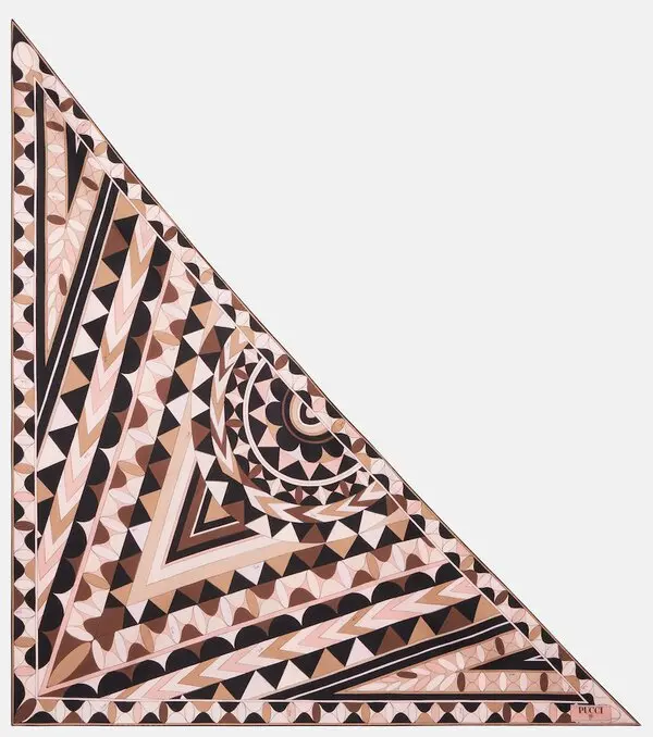 Emilio Pucci Manuba Silk Twill Scarf