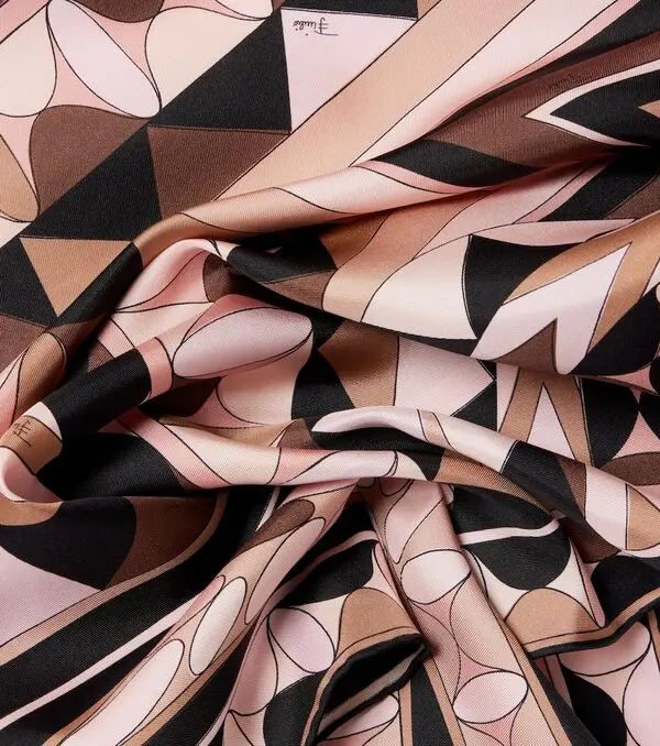 Emilio Pucci Manuba Silk Twill Scarf