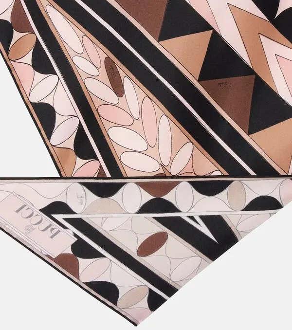 Emilio Pucci Manuba Silk Twill Scarf