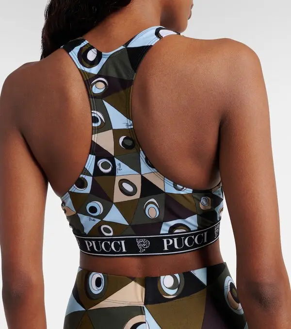 Emilio Pucci Occhi Sports Bra