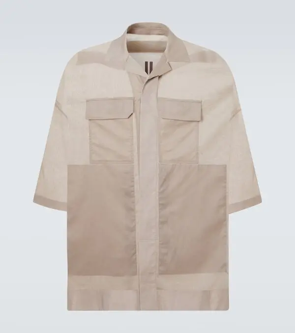Rick Owens Magnum Tommy Cotton Shirt