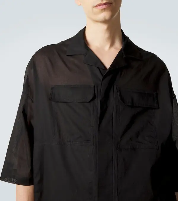 Rick Owens Magnum Tommy Cotton Shirt