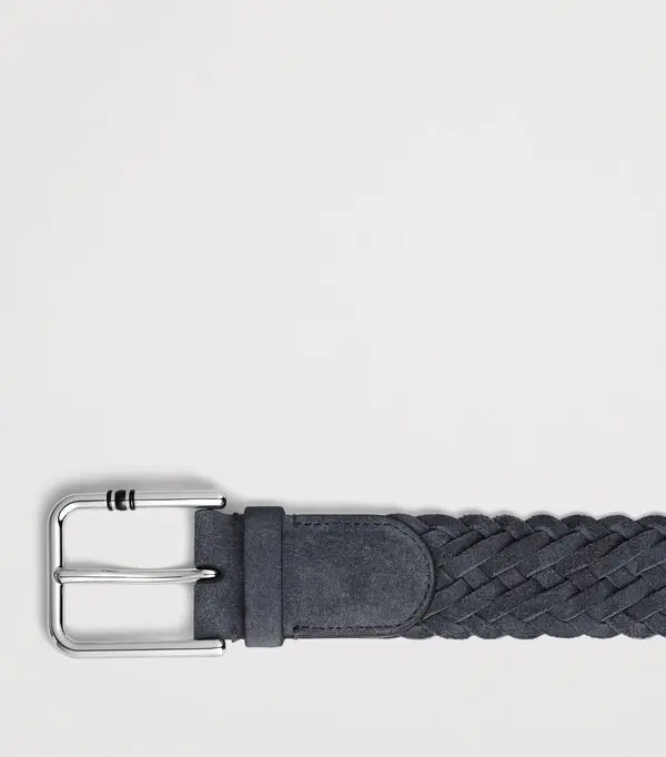 Montblanc Suede Woven Meisterstück Belt