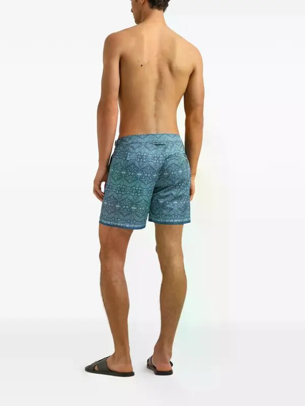 Orlebar Brown Patterned Beachwear - Blue