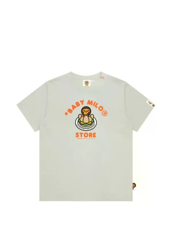 A BATHING APE Graphic-print T-shirt - Neutrals