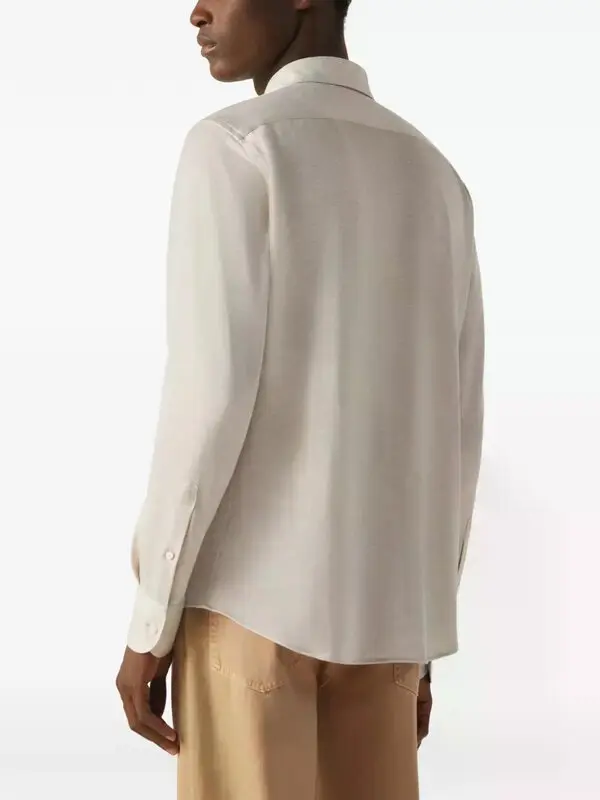 Zegna Beige Shirt - Neutrals