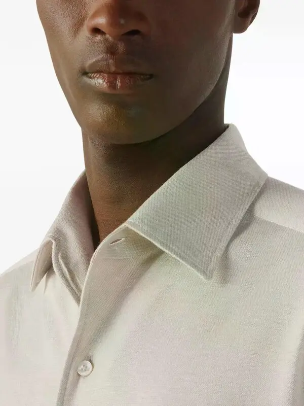 Zegna Beige Shirt - Neutrals