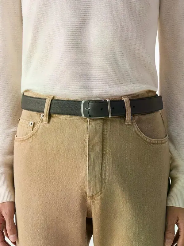 Zegna Leather Belt