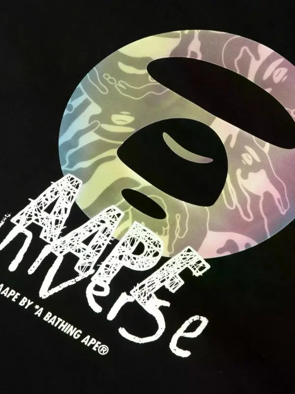 AAPE BY *A BATHING APE Graphic-print T-shirt - Black