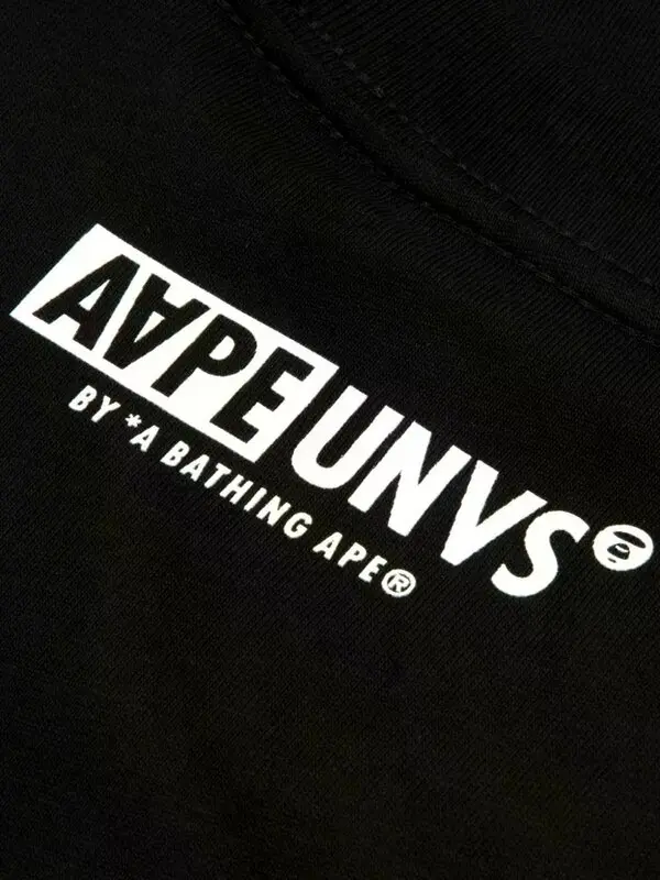AAPE BY *A BATHING APE Graphic-print T-shirt - Black