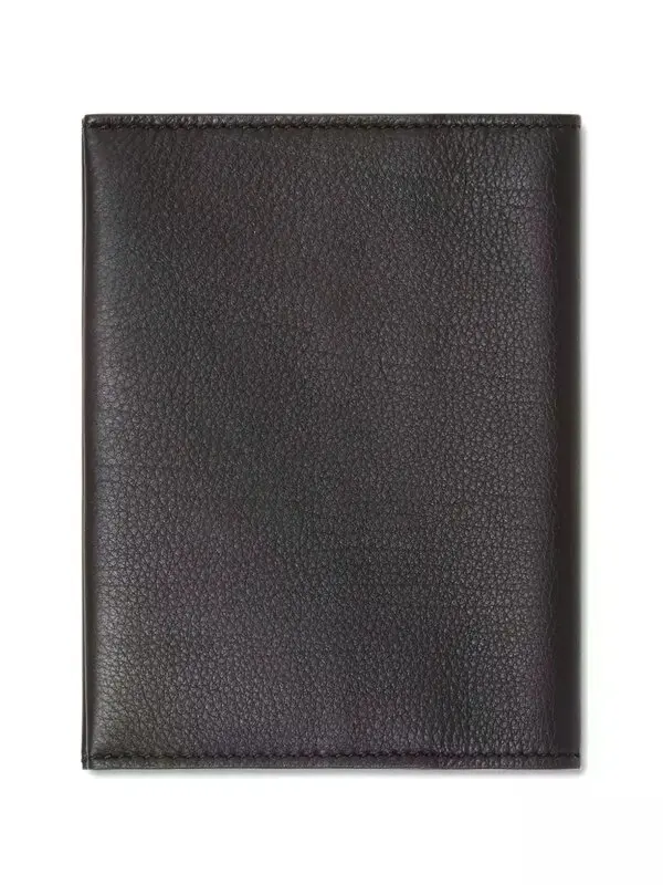 Zegna Leather Passport Case