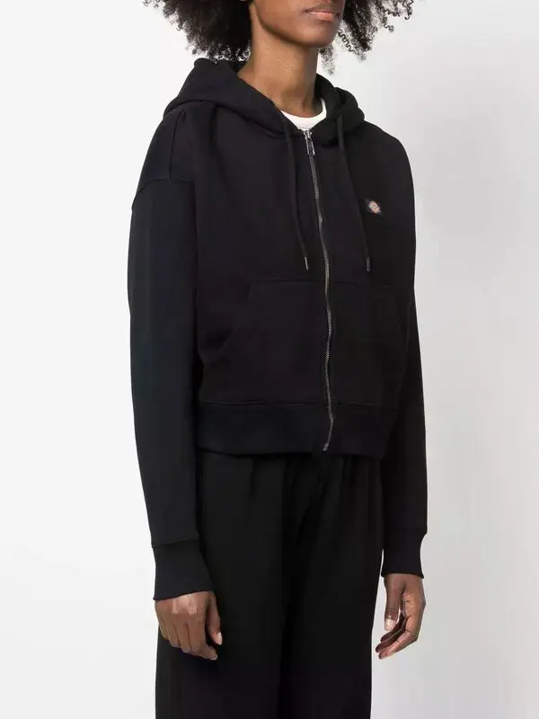 Dickies Logo Patch Zip-up Hoodie