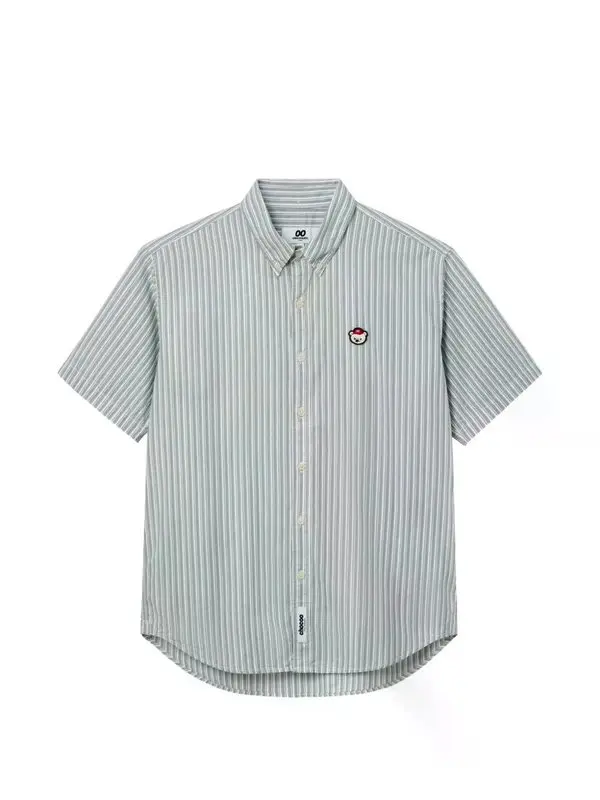 CHOCOOLATE Striped Button Shirt