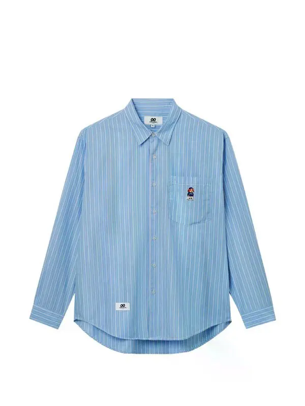 CHOCOOLATE Striped Pocket Shirt