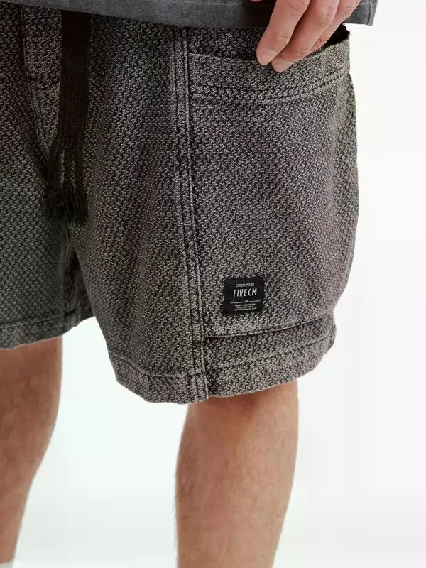 FIVE CM Drawstring Waist Shorts - Black