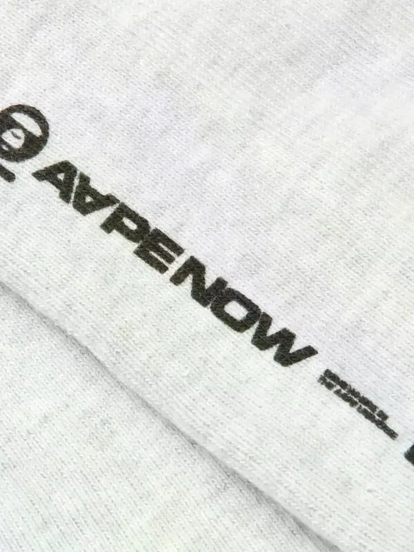 AAPE BY *A BATHING APE Logo-patch Ankle Socks