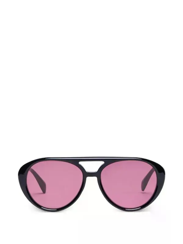 Viktor & Rolf Pilot Frame Sunglasses - Black