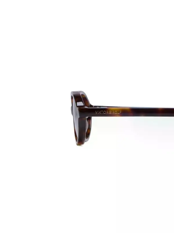Viktor & Rolf Oval Frame Sunglasses