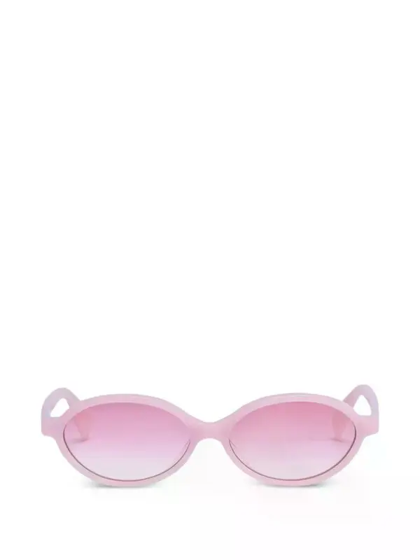 Viktor & Rolf Oval Frame Sunglasses - Pink