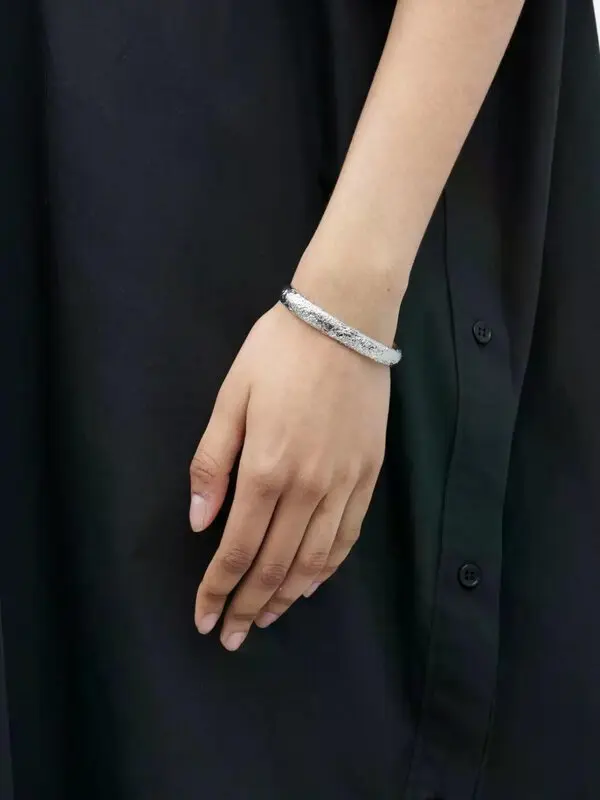 MAISON MARGIELA Textured Finish Cuff Bracelet