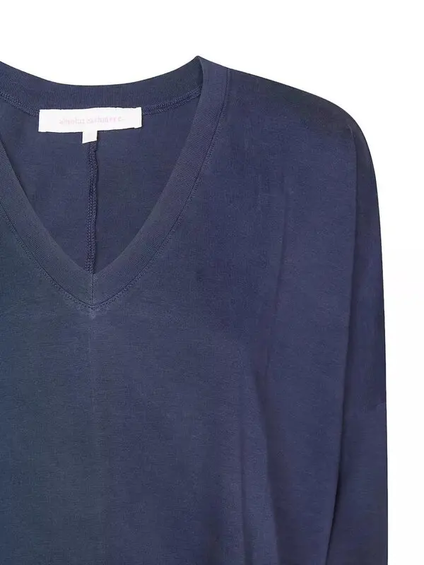 ABSOLUT CASHMERE V-neck Long Sleeve Top