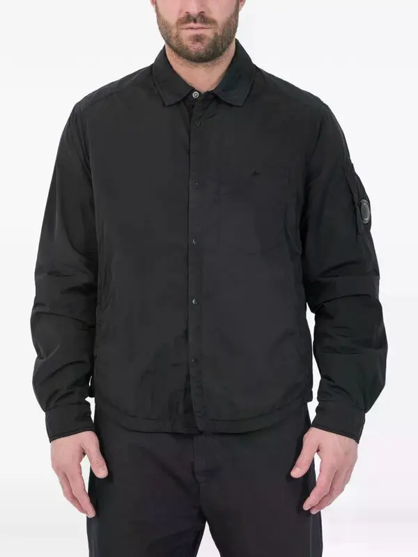C.P. COMPANY Patch Pocket Shirt Jacket - Blue