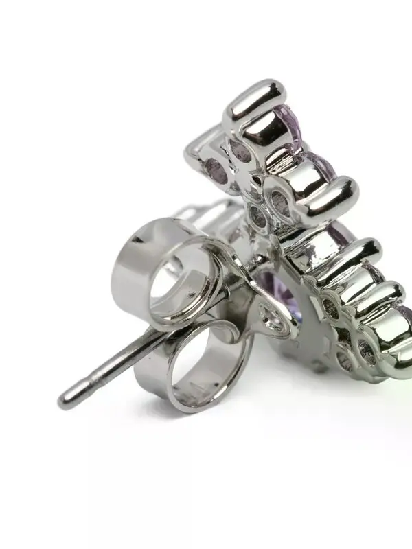 VIVIENNE WESTWOOD Feodorita Stud Earrings - Silver