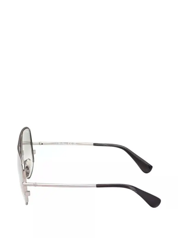 Max Mara Aviator-frame Sunglasses - Grey