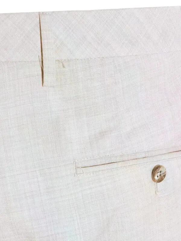 GTA Pleated Button-fastening Trousers