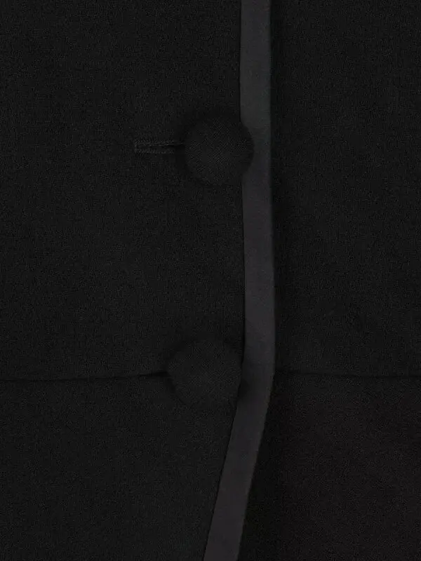 Valentino Garavani Bow-embellishment Wool Jacket