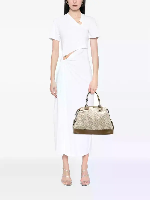 Celine Macadam Canvas Handbag