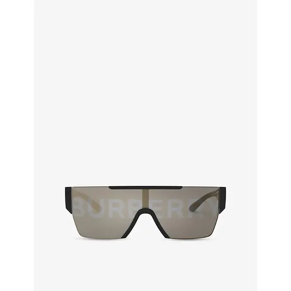 Burberry Be4291 Square-frame Acetate Sunglasses - Black
