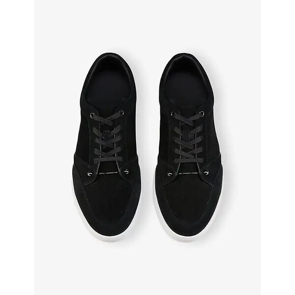 CHRISTIAN LOUBOUTIN Chambelisneak Flat Suede Trainers