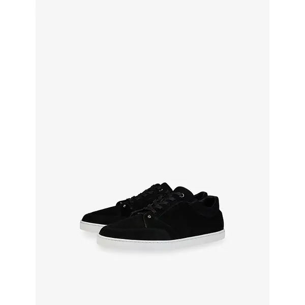 CHRISTIAN LOUBOUTIN Chambelisneak Flat Suede Trainers