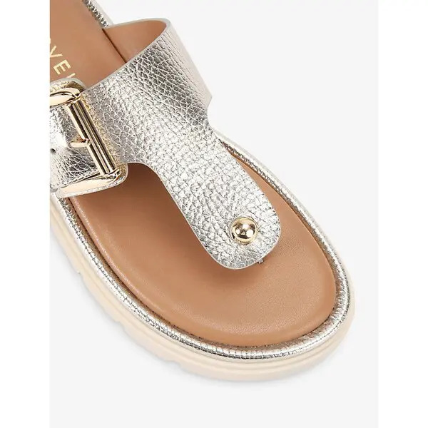 Carvela Pavilion Buckled Leather Sandals