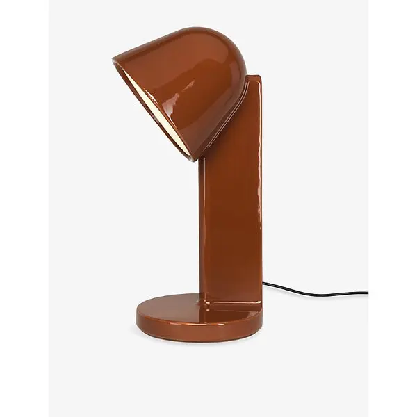 FLOS Céramique Down Table Lamp - Rust Red