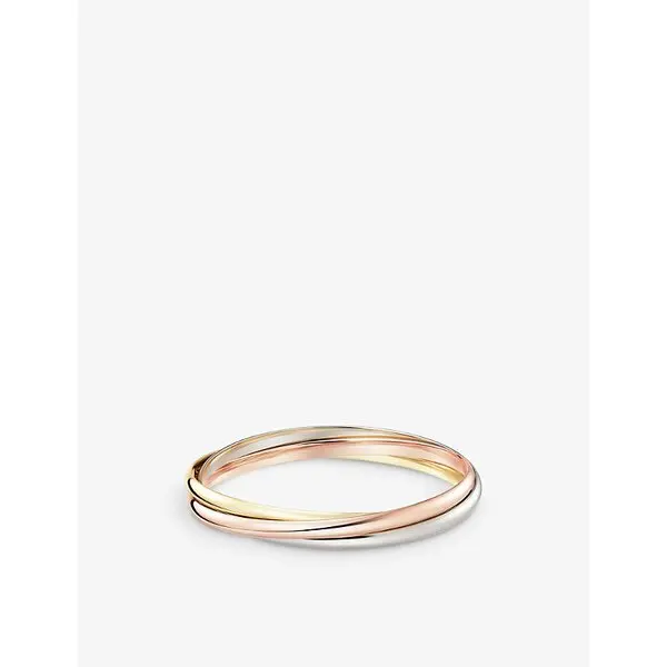 Cartier Trinity Classic 18ct Tri-gold Bracelet - Multicolour