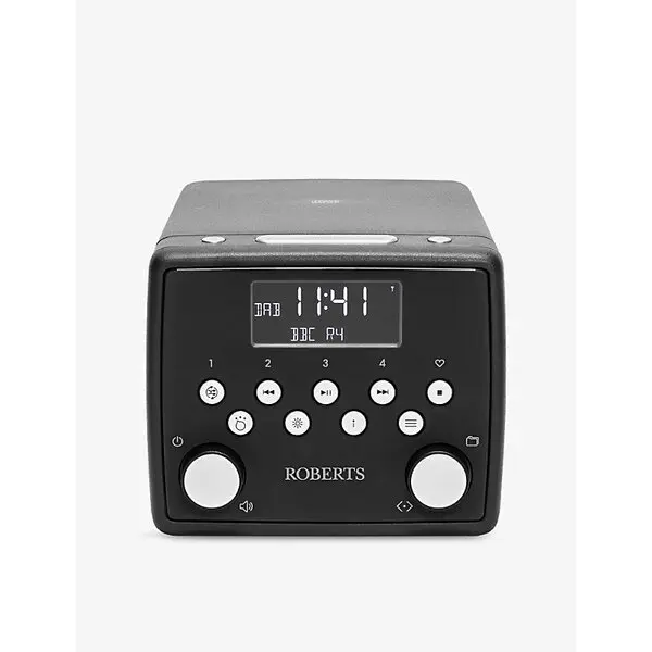 ROBERTS Sound49 Fm Dab Dab Digital Clock Radio - Black