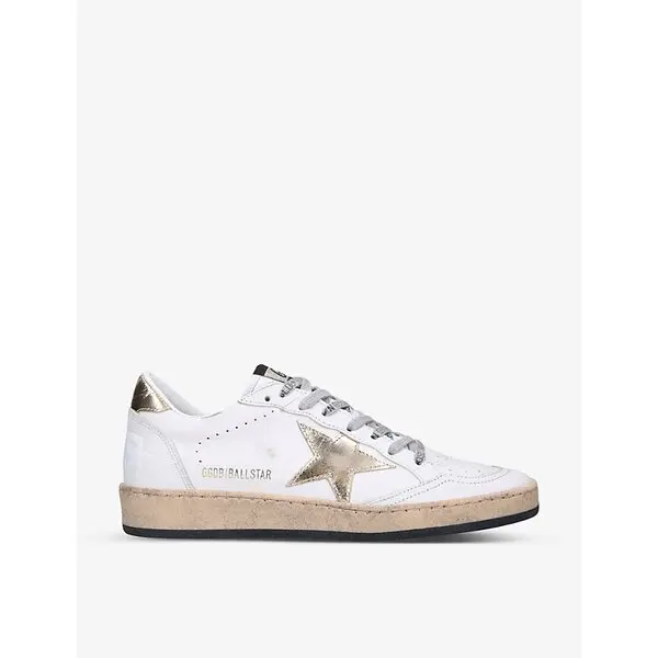 GOLDEN GOOSE Ballstar 80608 Leather Low-top Trainers - White/oth