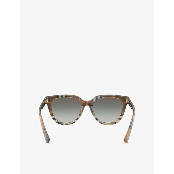 Burberry Round Frame Acetate Sunglasses