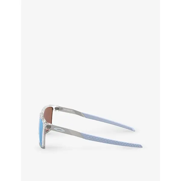 Oakley Exchange Sun Rectangle-frame Acetate Sunglasses - Clear