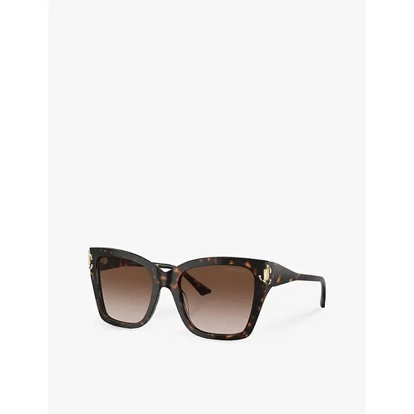 JIMMY CHOO Butterfly Acetate Sunglasses