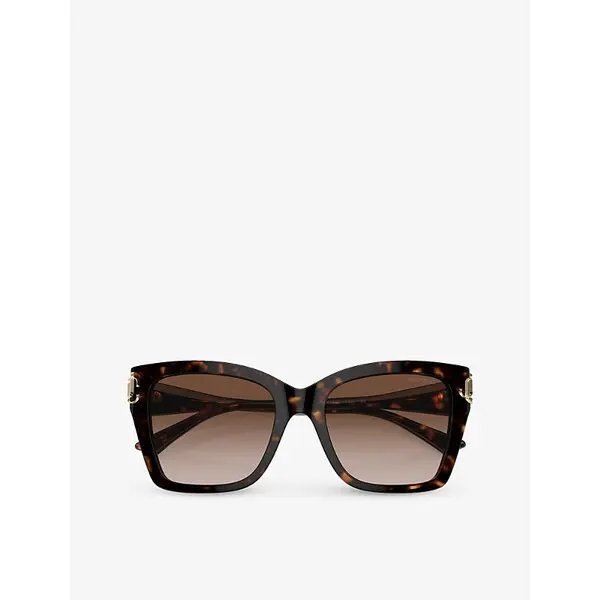 JIMMY CHOO Butterfly Acetate Sunglasses