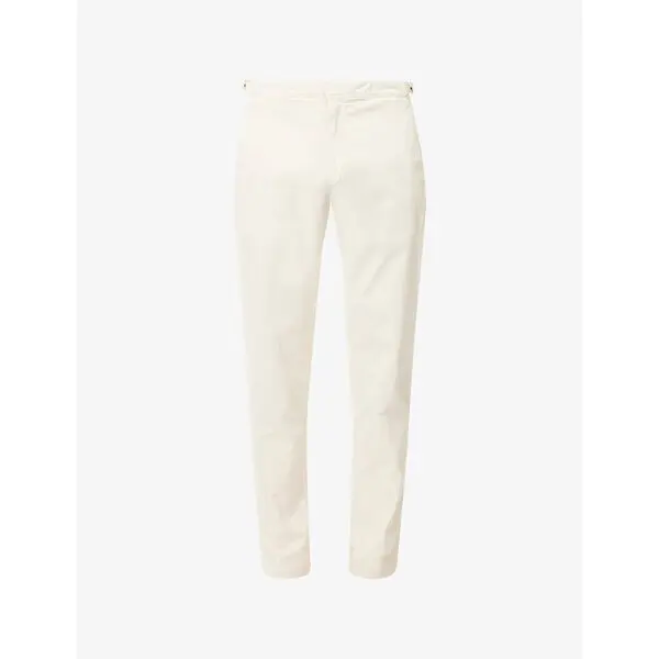 Orlebar Brown Fallon Tailored-fit Stretch-cotton Trousers - Chai