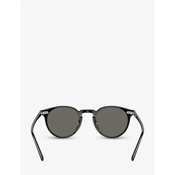 Oliver Spencer Phantos-frame Acetate Sunglasses - Black
