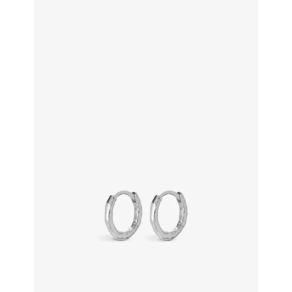 Monica Vinader 18ct Yellow Gold Vermeil Hoop Earrings