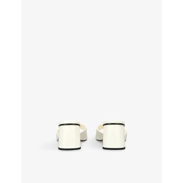 Valentino Garavani Vlogo 60 Leather Heeled Mules